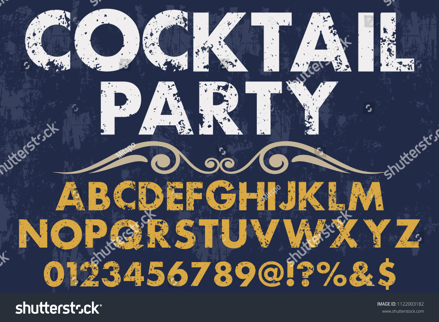 Vintage Font handcrafted vector script alphabet design handwritten ...