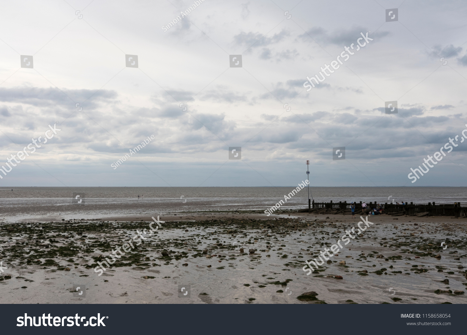Bleak coastal landscape at Hunstanton Norfolk UK_站酷海洛_正版图片_视频_字体_音乐素材交易 ...