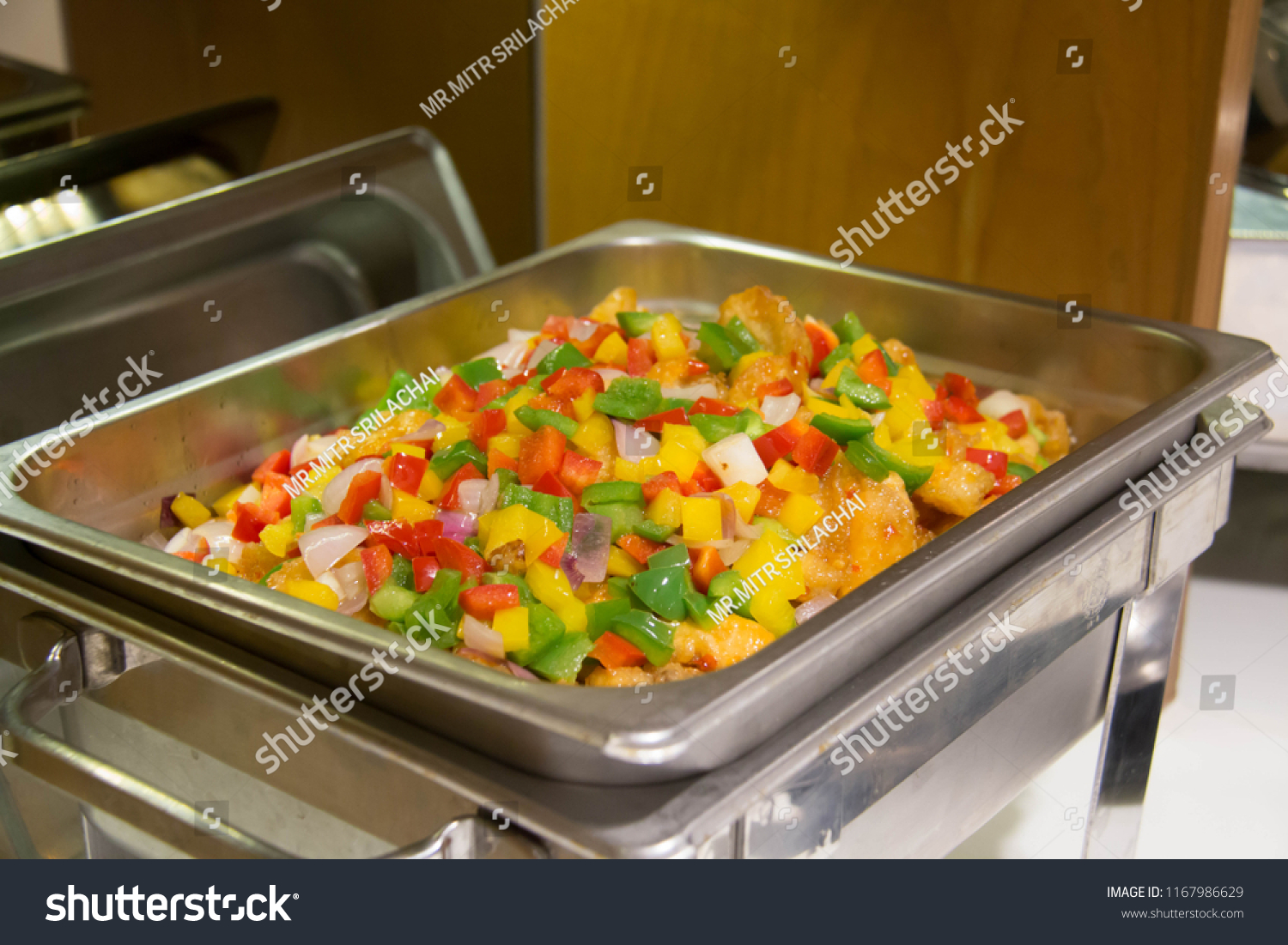 Buffet Asian Food Dish with Meat. Dinner dining._站酷海洛_正版图片_视频_字体_音乐素材交易 ...