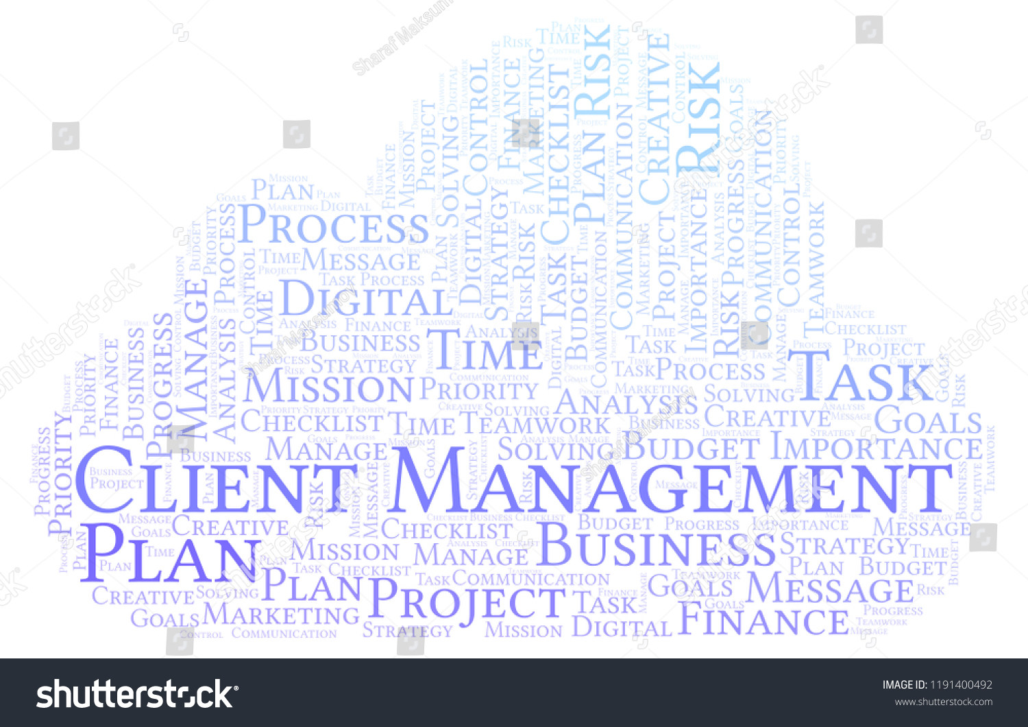Client Management word cloud made with text only._站酷海洛_正版图片_视频_字体_音乐素材 ...