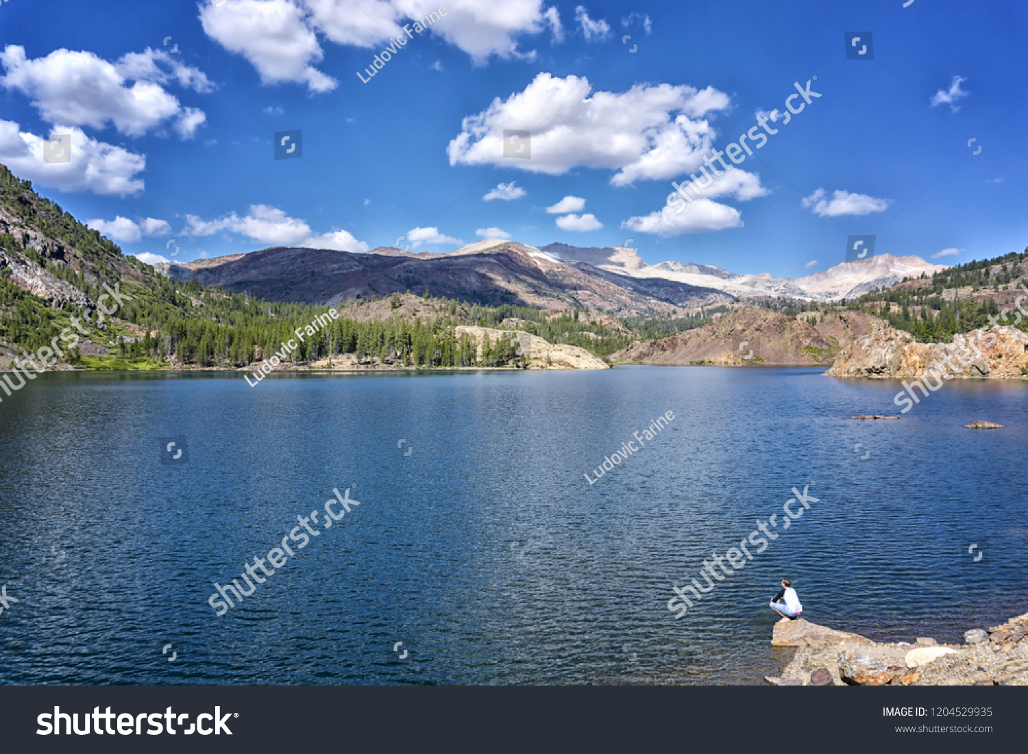 Ellery Lake Lookout Yosemite National Park California._站酷海洛_正版图片_视频_字体 ...