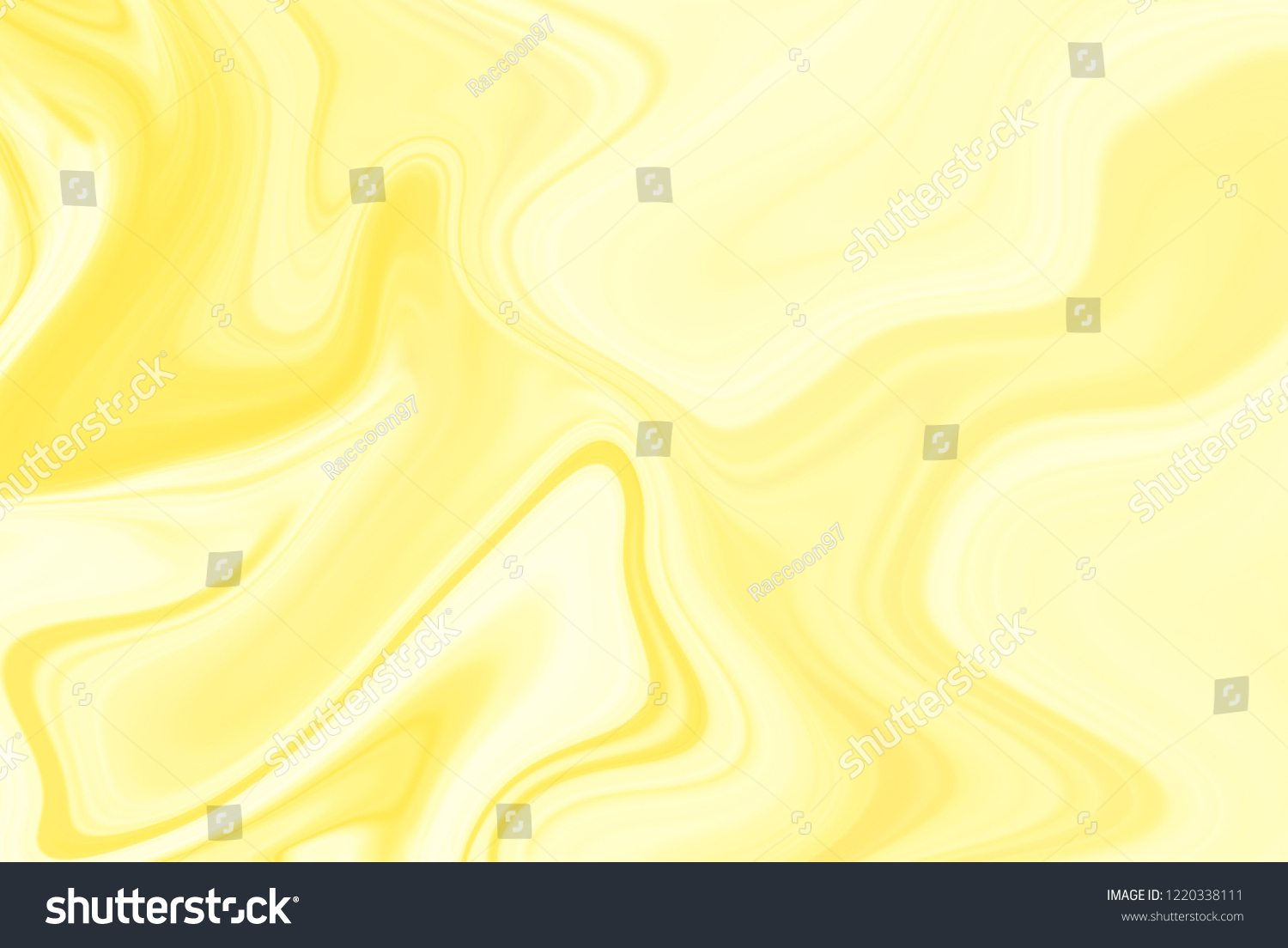 Yellow digital background from curved lines. Illustration_站酷海洛_正版图片_视频 ...