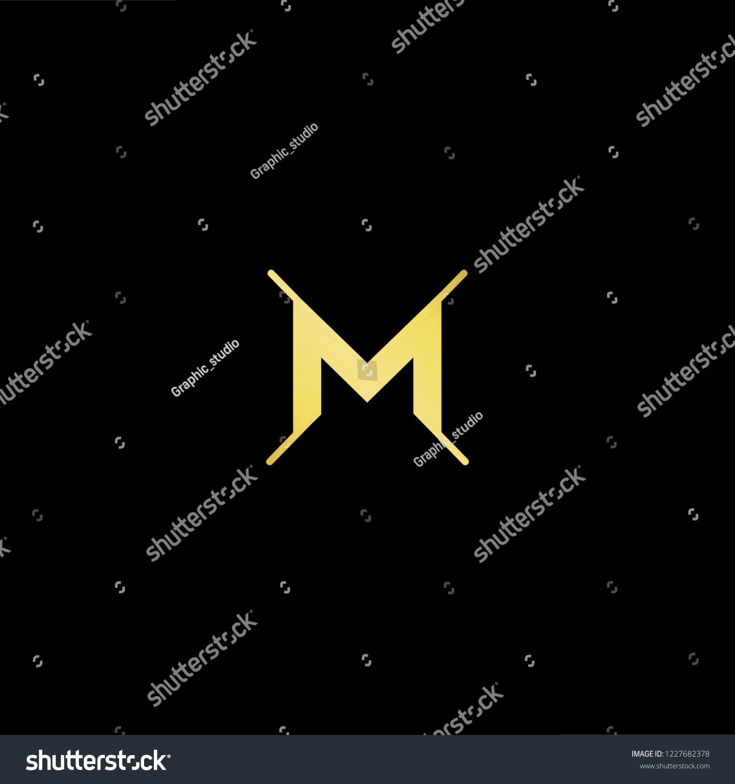 Outstanding professional elegant trendy awesome artistic black and gold color MX XM initial ...