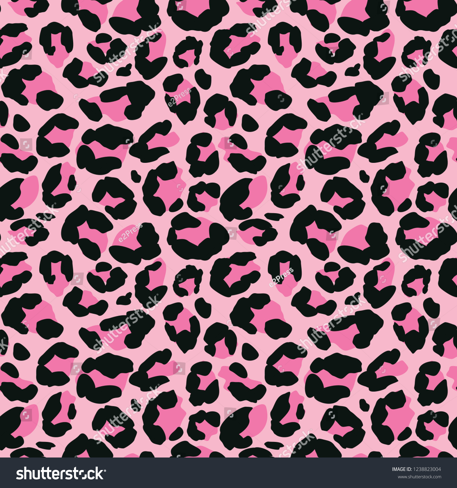 Seamless Abstract Leopard Allover Print Pattern Vector Illustration ...