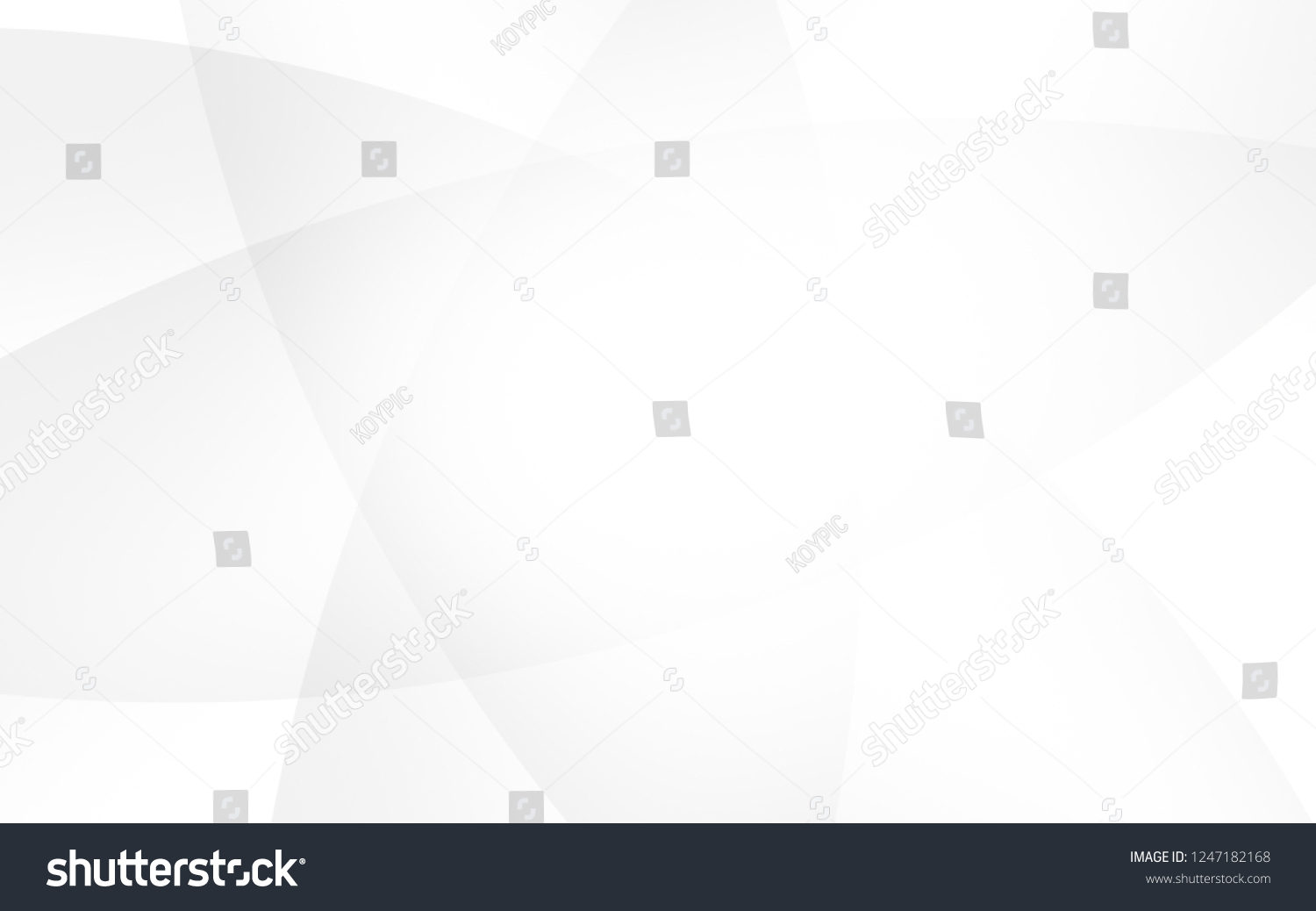 Abstract geometric white and gray curve line gradient Background. with ...