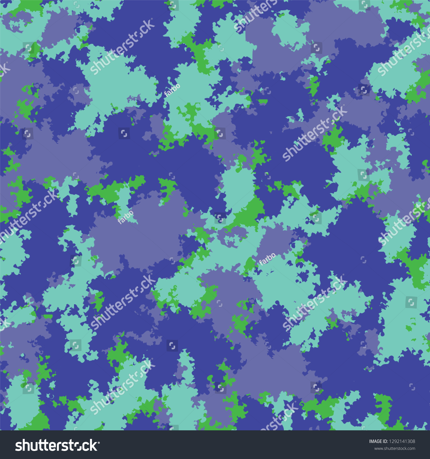 Fashion camo design. Color clouds seamless pattern vector. Trendy ...