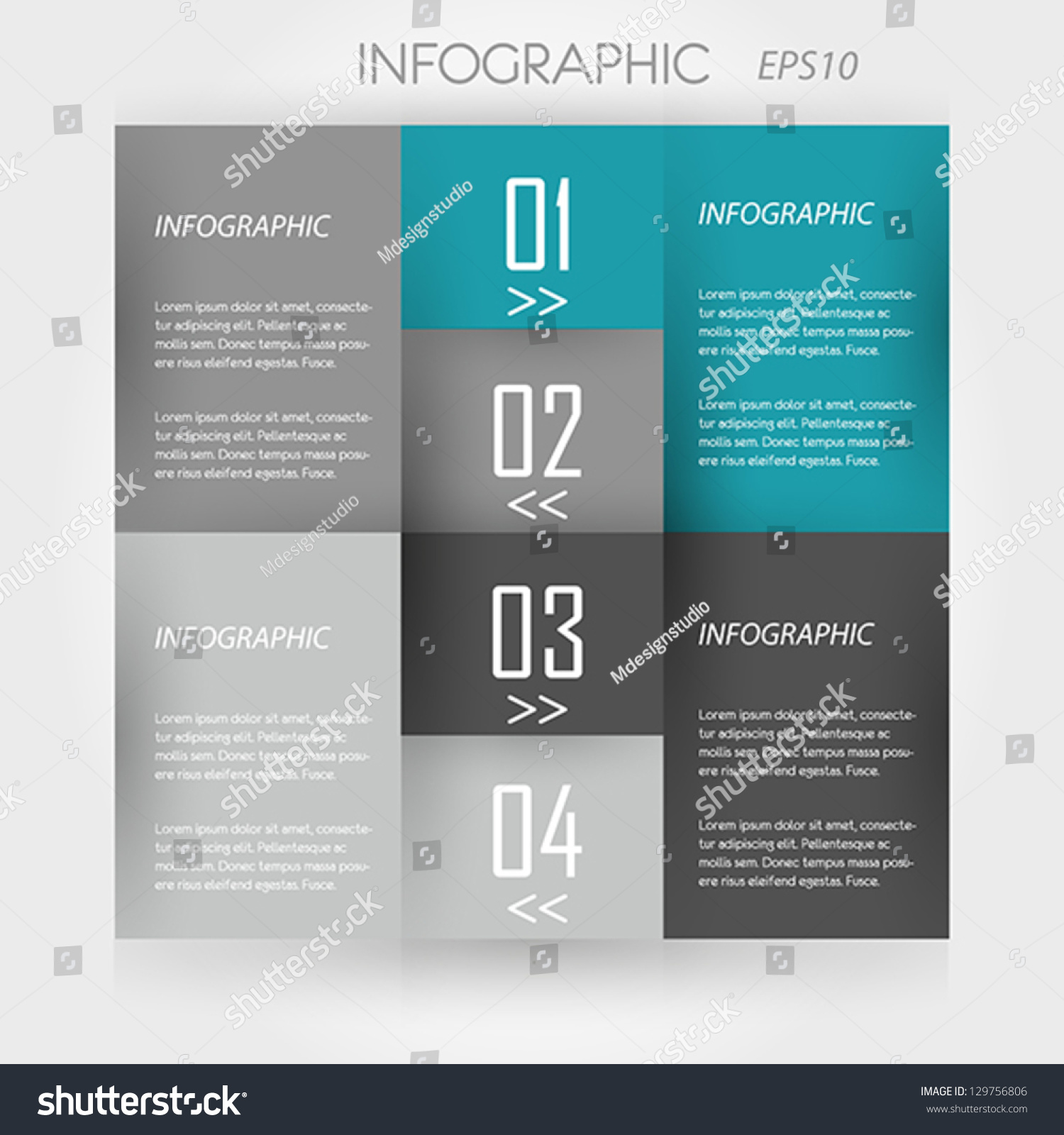 infographic 4 corners infographic concept _站酷海洛_正版图片_视频_字体_音乐素材交易平台_站酷旗下品牌