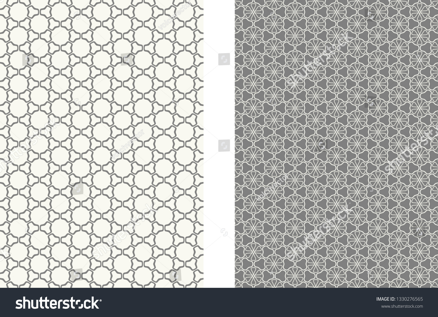 Monochrome abstract geometric line pattern size A4. Trendy linear ...