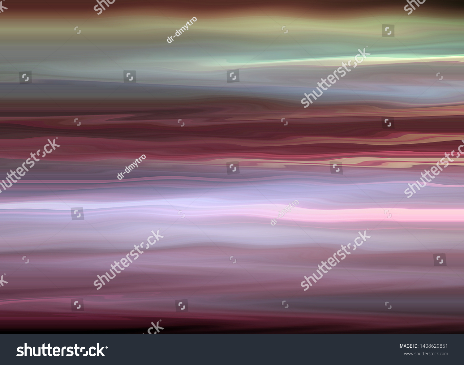 Paintlike horizontal abstract texture of mixed colours. Smooth artistic ...