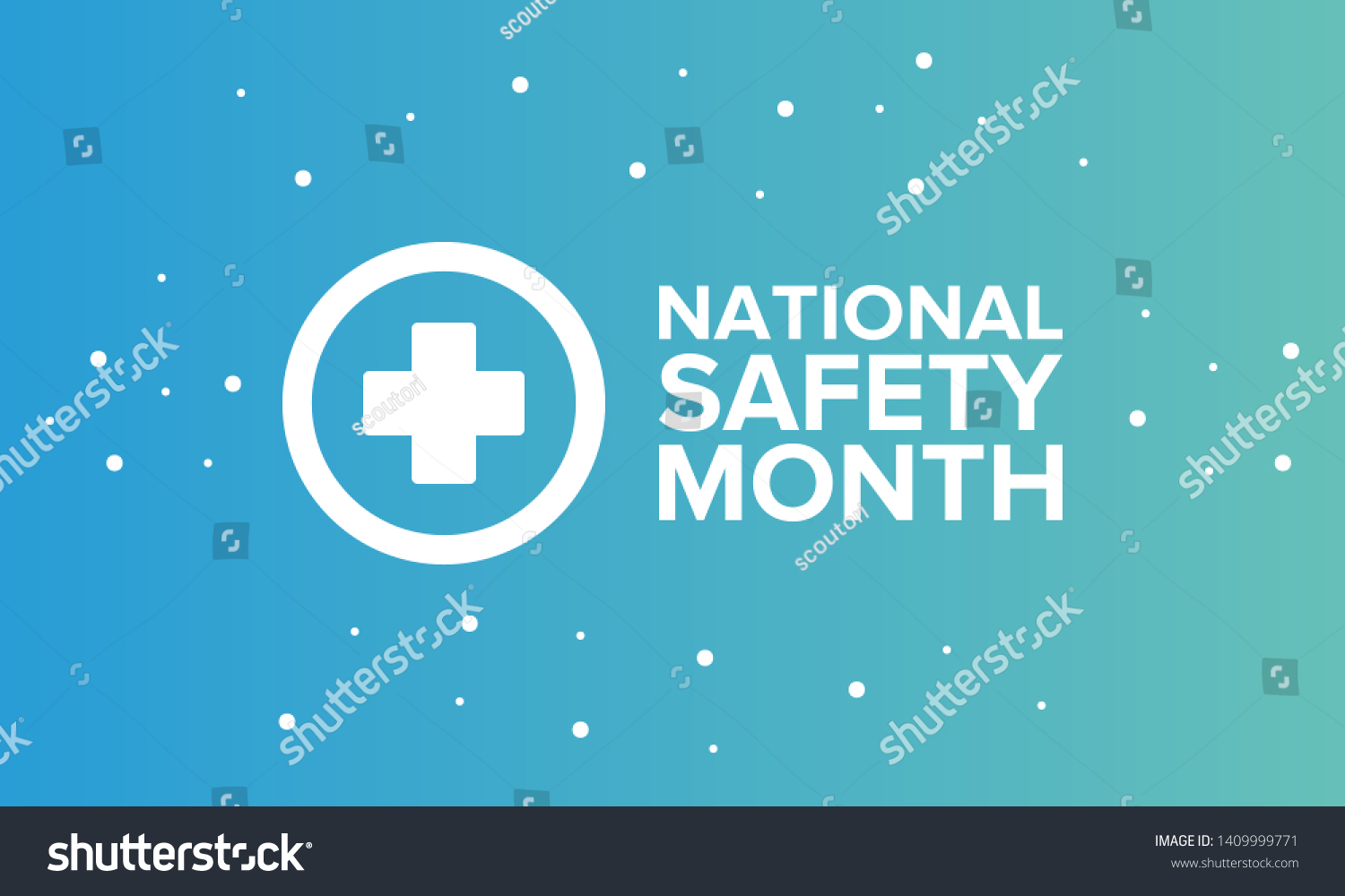 National Safety Month in June. Annual month-long celebrated in United ...