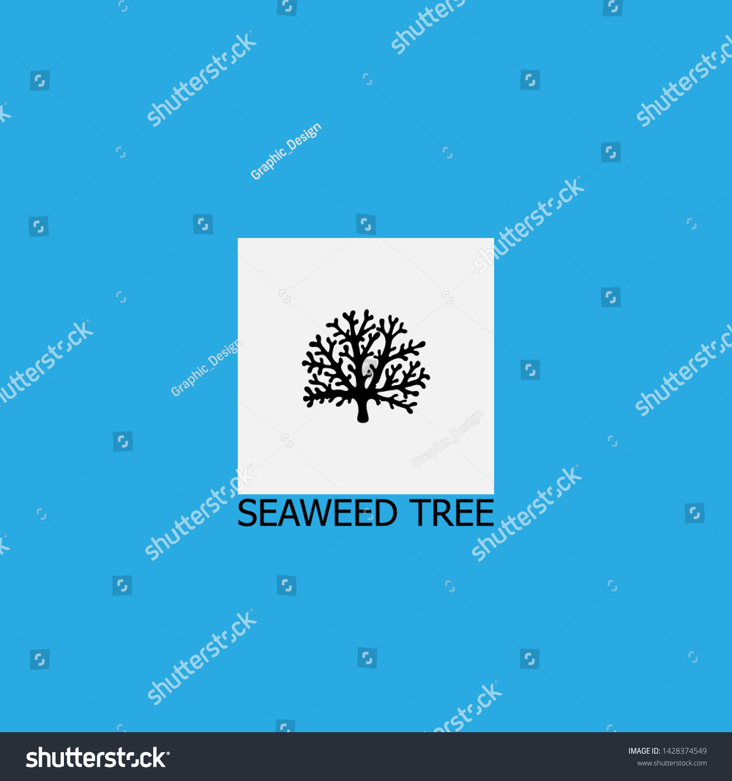 seaweed tree icon sign signifier vector_站酷海洛_正版图片_视频_字体_音乐素材交易平台_站酷旗下品牌