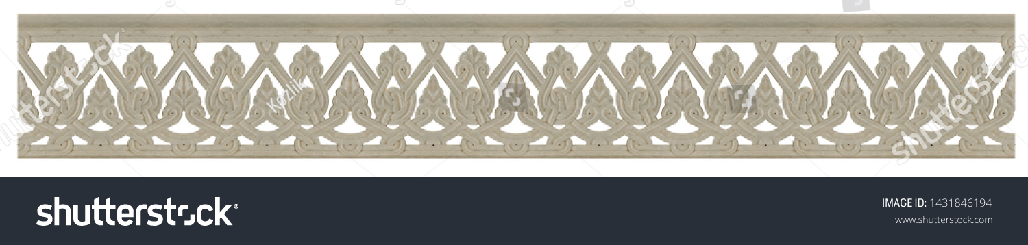 Elements of architectural decoration of buildings plaster stucco wall ...