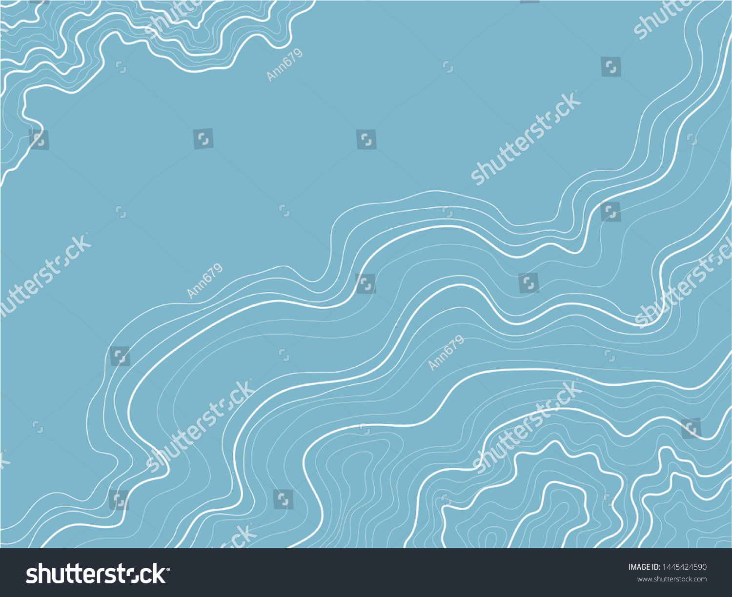 topographic map abstract height lines on blue background_站酷海洛_正版图片_视频 ...
