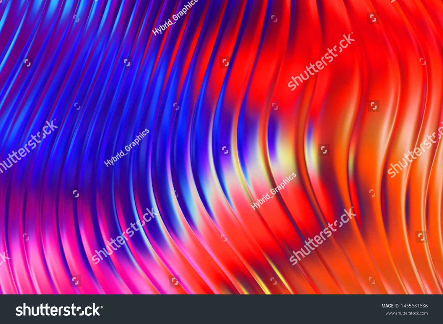 Abstract background. Colorful wavy design wallpaper. Graphic ...
