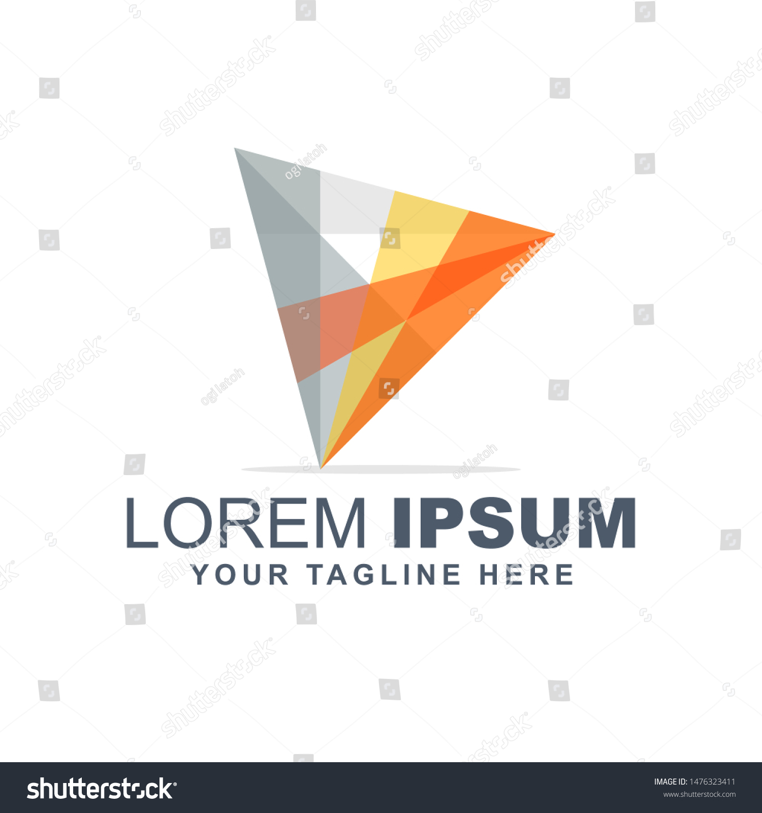 triangle media technology logo design vector_站酷海洛_正版图片_视频_字体_音乐素材交易平台_站 ...