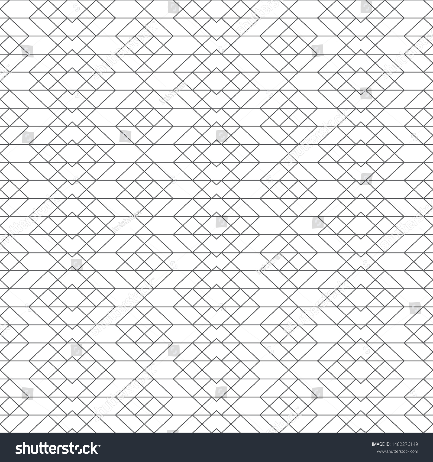 Seamless pattern. Classic abstract geometric background. Modern linear ...