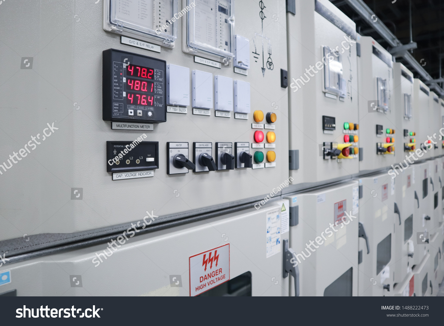Electrical switch gear high Voltage motor control center cabinet in ...