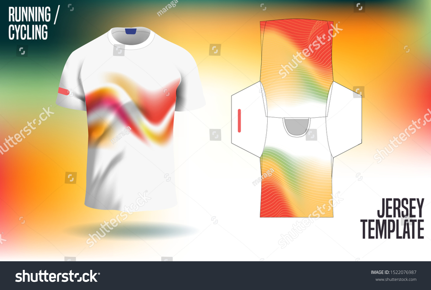 Running jersey template. Ready to use_站酷海洛_正版图片_视频_字体_音乐素材交易平台_站酷旗下品牌