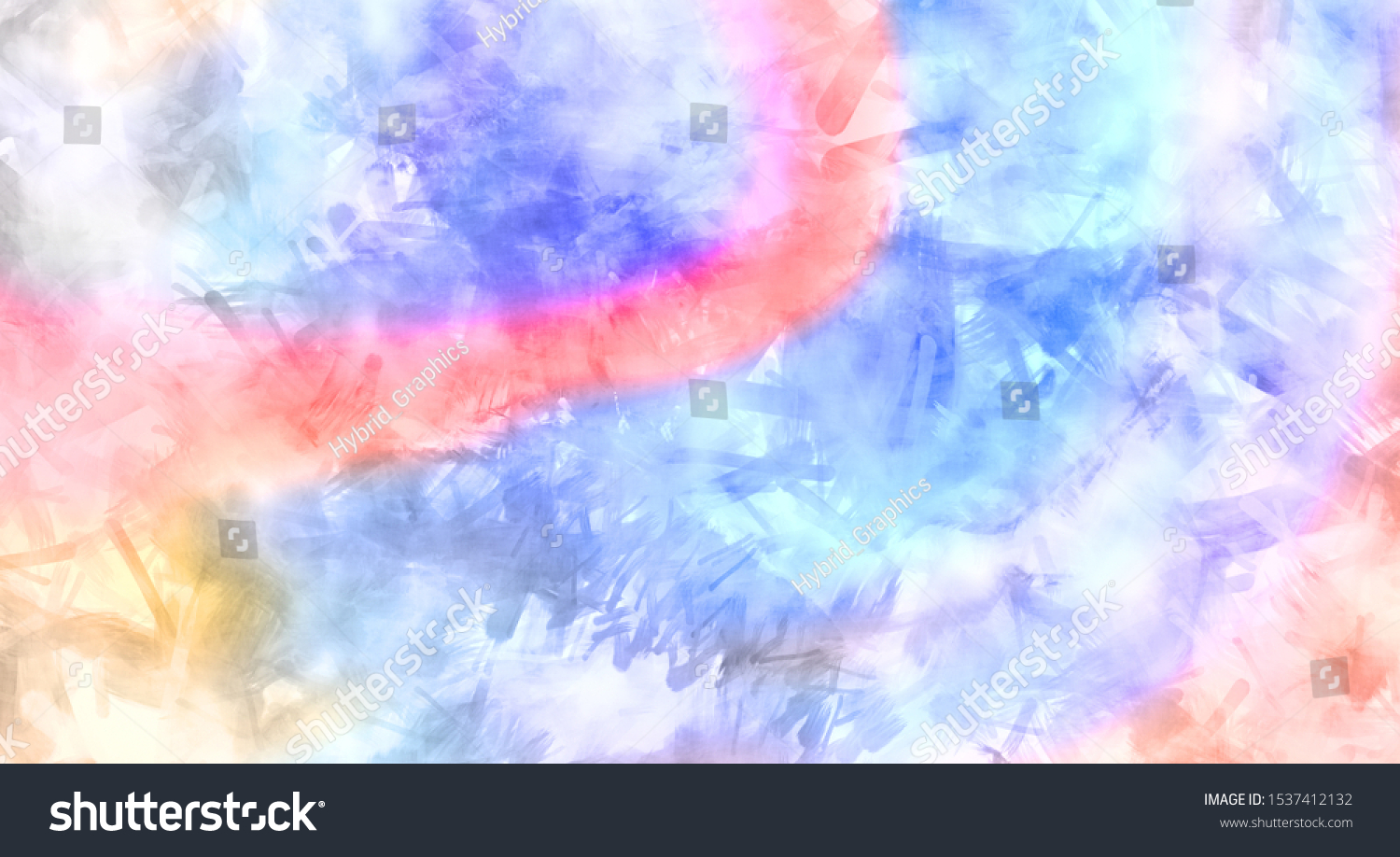 Creative abstract painting. Background with artistic brush strokes ...