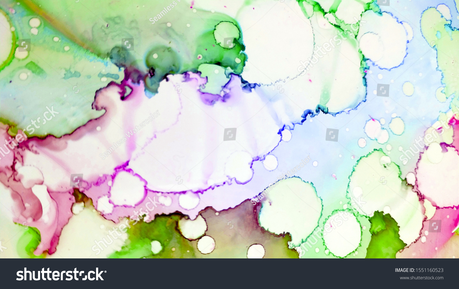 Alcohol Illustration. Mixed Paints print. Fashion Fluid Ink Aquarelle ...