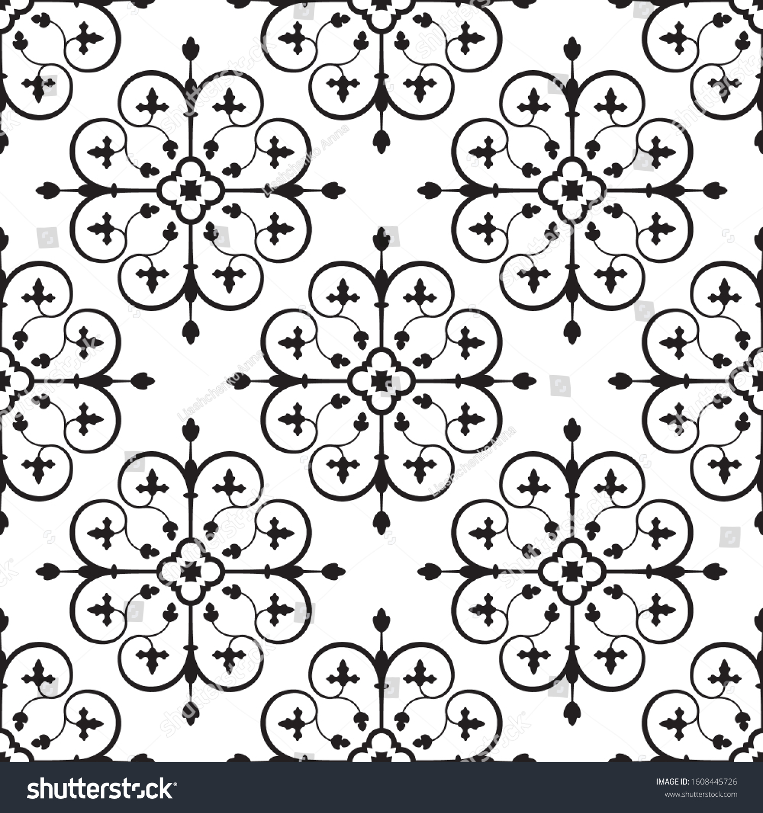 thin filigree seamless vector pattern_站酷海洛_正版图片_视频_字体_音乐素材交易平台_站酷旗下品牌
