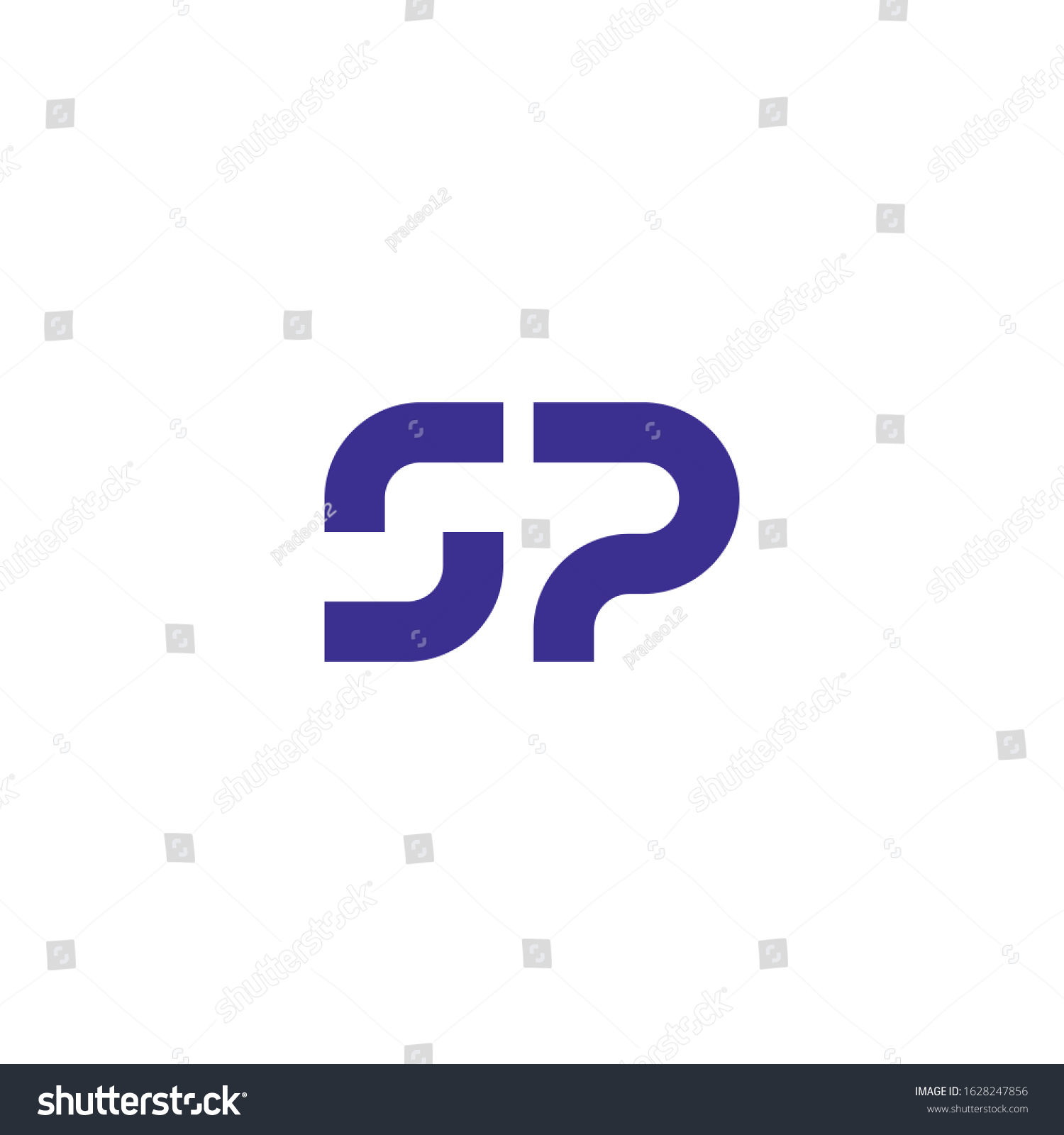 Initial SP logo design vector simple_站酷海洛_正版图片_视频_字体_音乐素材交易平台_站酷旗下品牌
