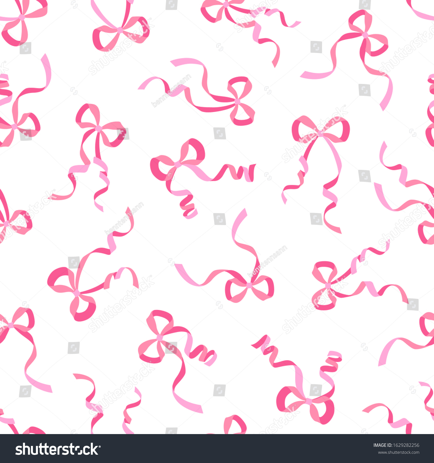 Seamless pattern of elegant beautiful ribbon _站酷海洛_正版图片_视频_字体_音乐素材交易平台 ...