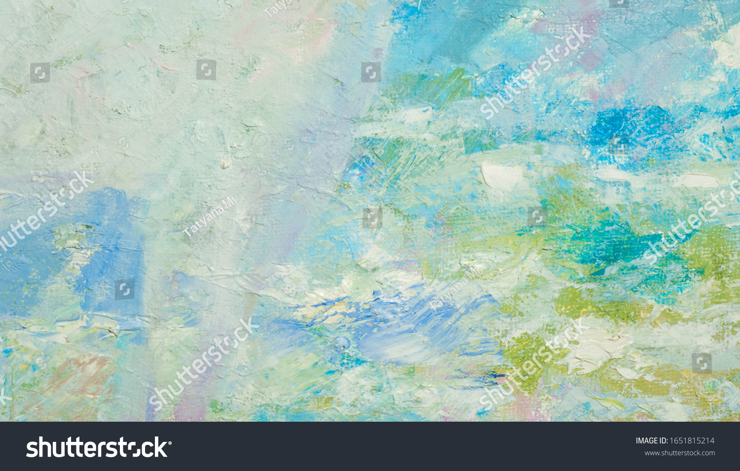 Painting the artist's canvas. abstract plot of the picture. subtleties ...