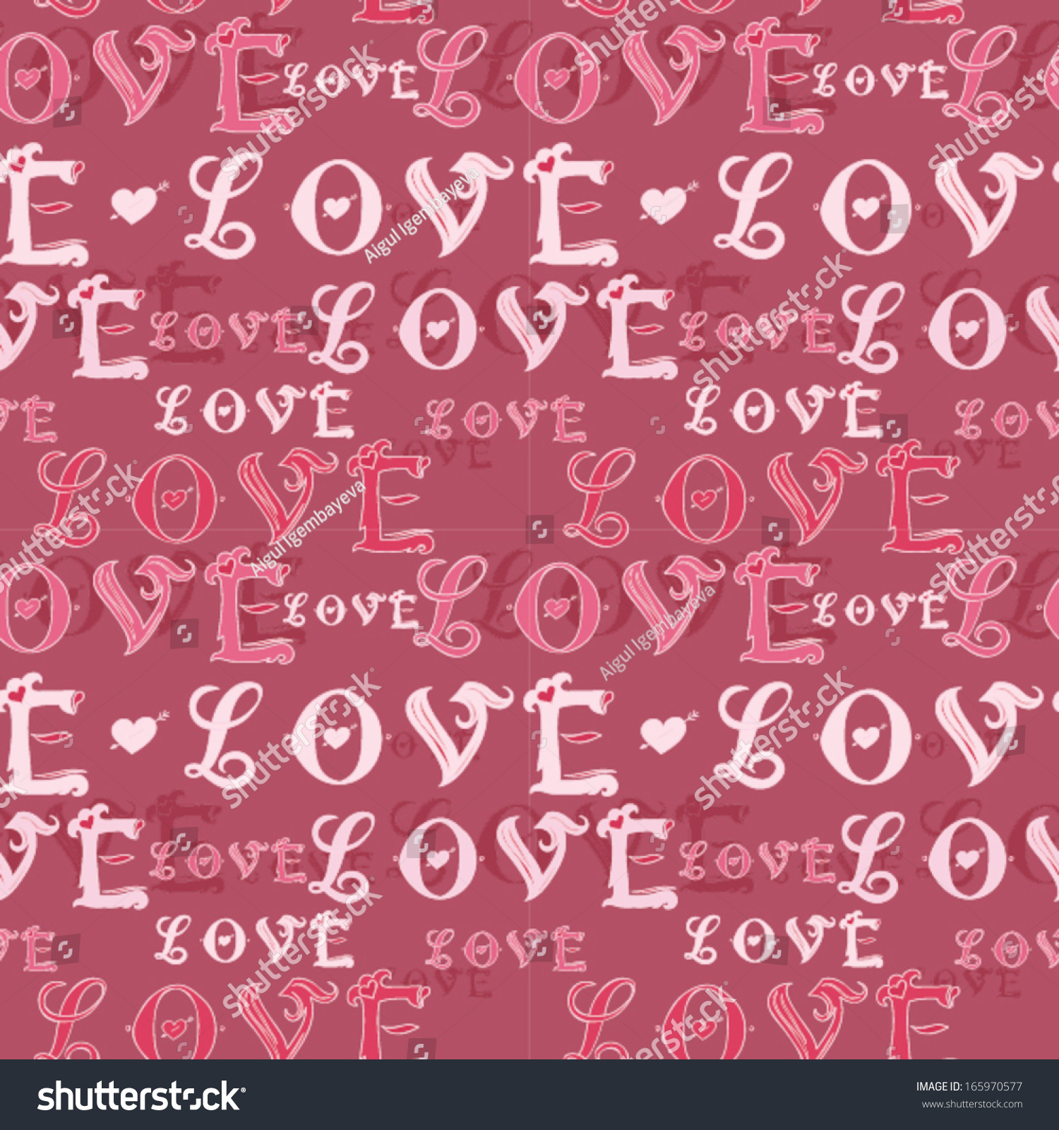 Vector love sign pattern to Valentine's Day._站酷海洛_正版图片_视频_字体_音乐素材交易平台_站 ...