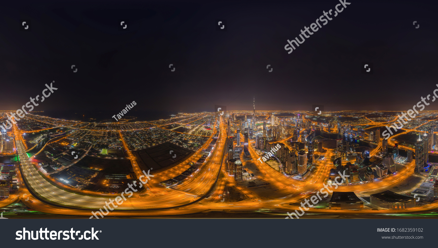 360 panorama by 180 degrees angle seamless panorama of aerial view of ...
