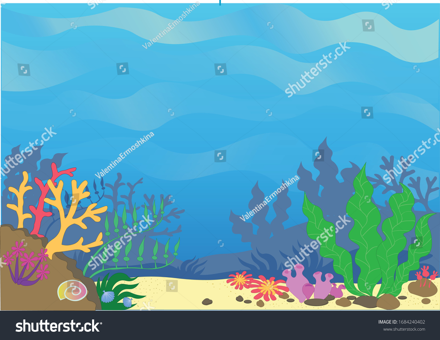 multi-colored sea sandy bottom with corals algae and polyps_站酷海洛_正版图片 ...