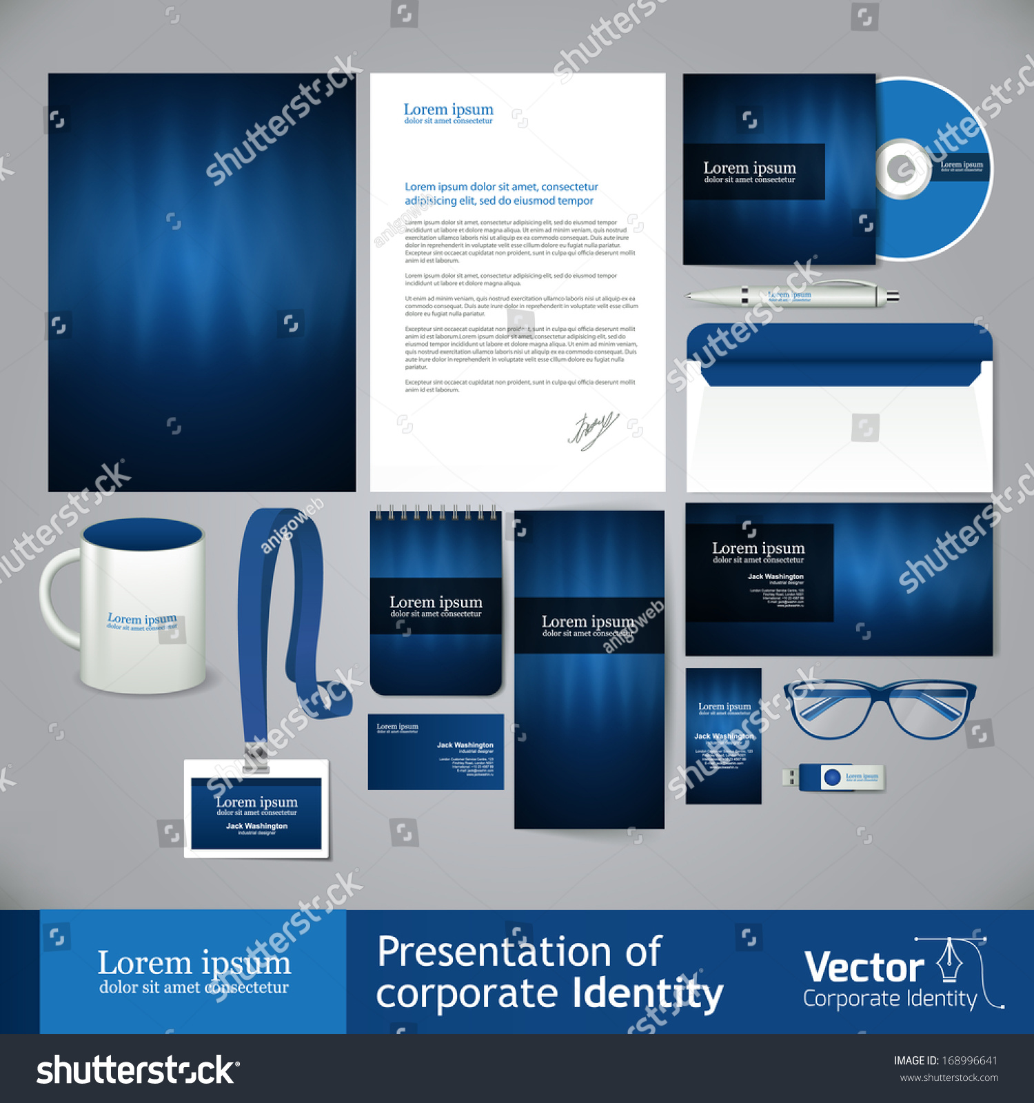 Business light blue corporate identity _站酷海洛_正版图片_视频_字体_音乐素材交易平台_站酷旗下品牌