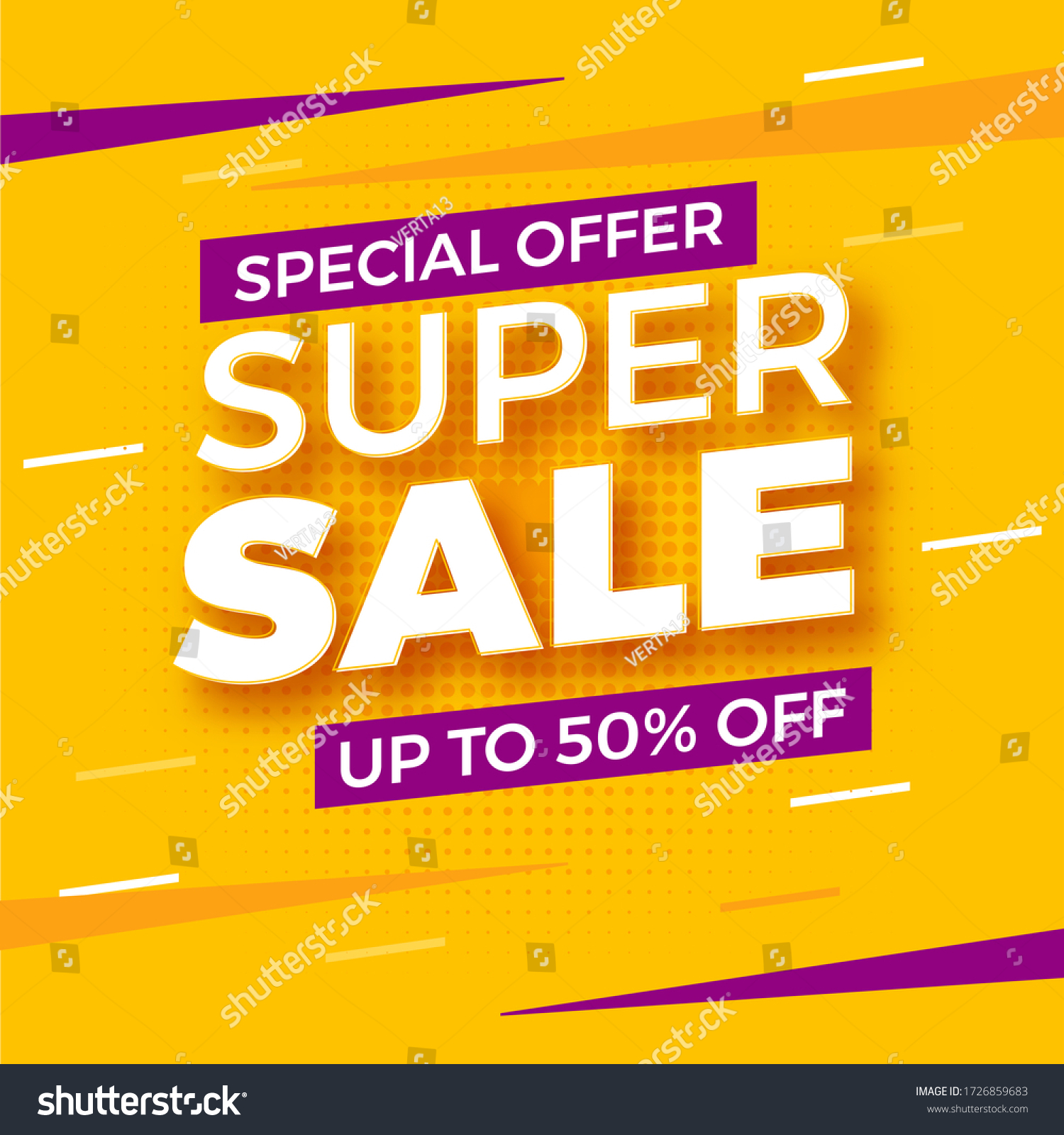 special offer sale template. banner sale. shopping promotion. vector ...