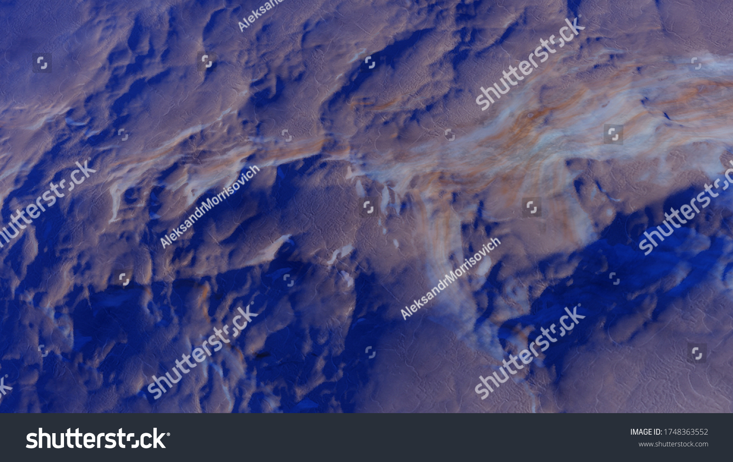 ariel landscape view texture of an exo-planet realistic texture of the ...