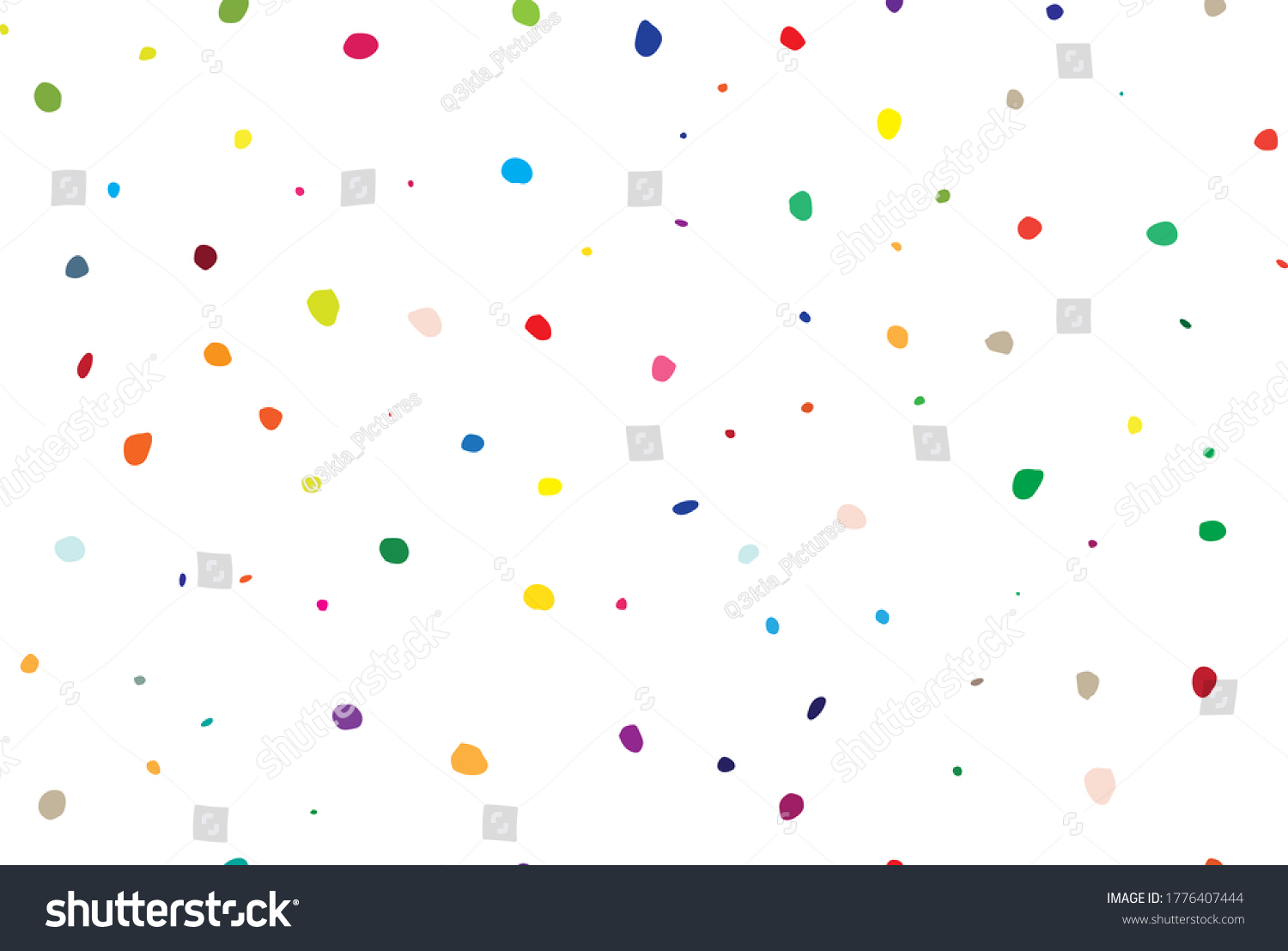 Abstract Random Fun. Abstract Eps Dot Splotch. Rainbow Party Color ...