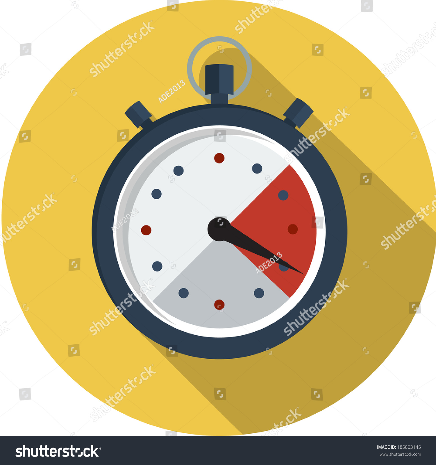 stopwatch flat icon _站酷海洛_正版图片_视频_字体_音乐素材交易平台_站酷旗下品牌