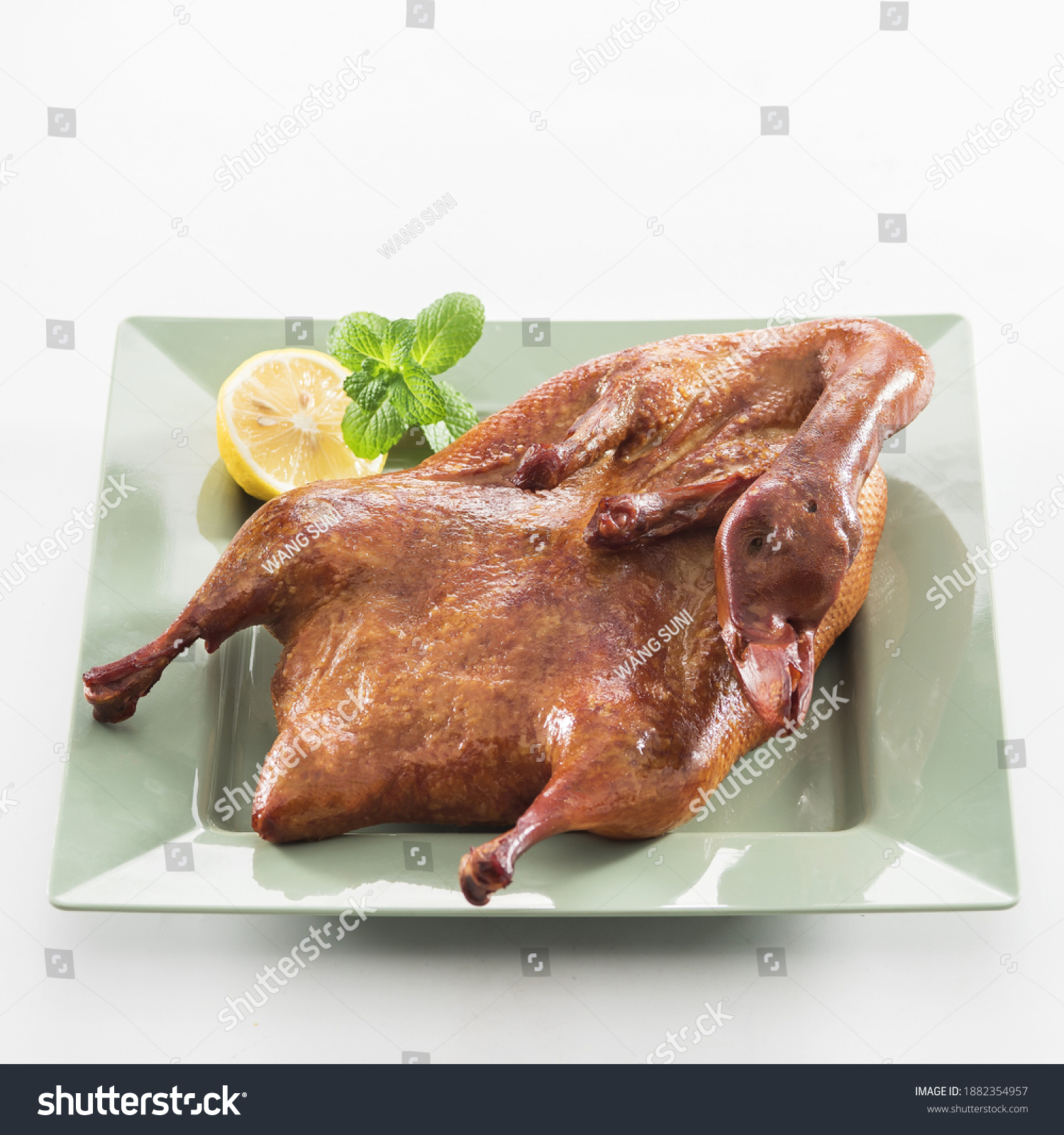 duck meat duck in brown sauce roasted duck meal meat food duck_站酷海洛_正版 ...