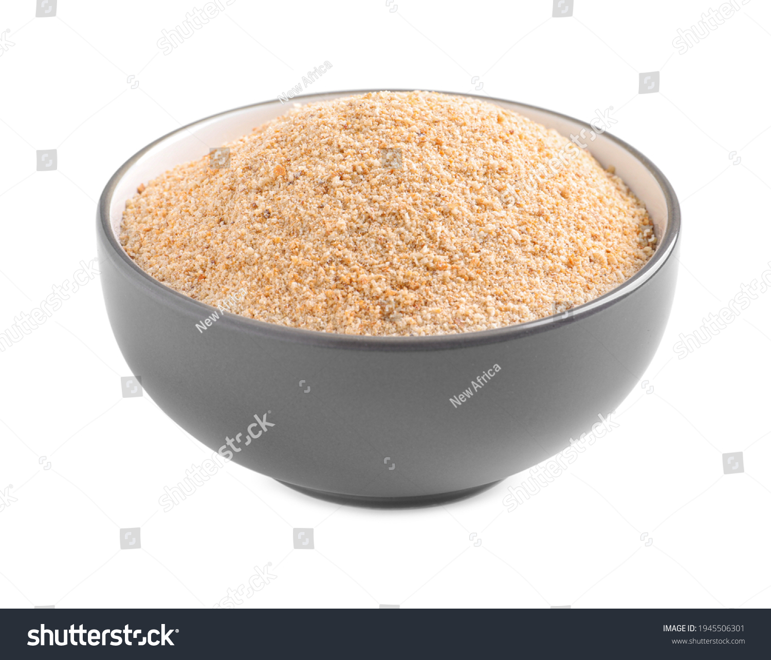 Fresh bread crumbs in bowl isolated on white_站酷海洛_正版图片_视频_字体_音乐素材交易平台_站 ...