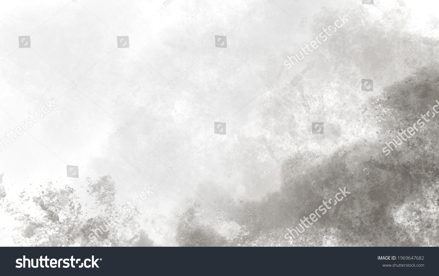 Watercolor abstract illustration in with smudges in light and dark ...