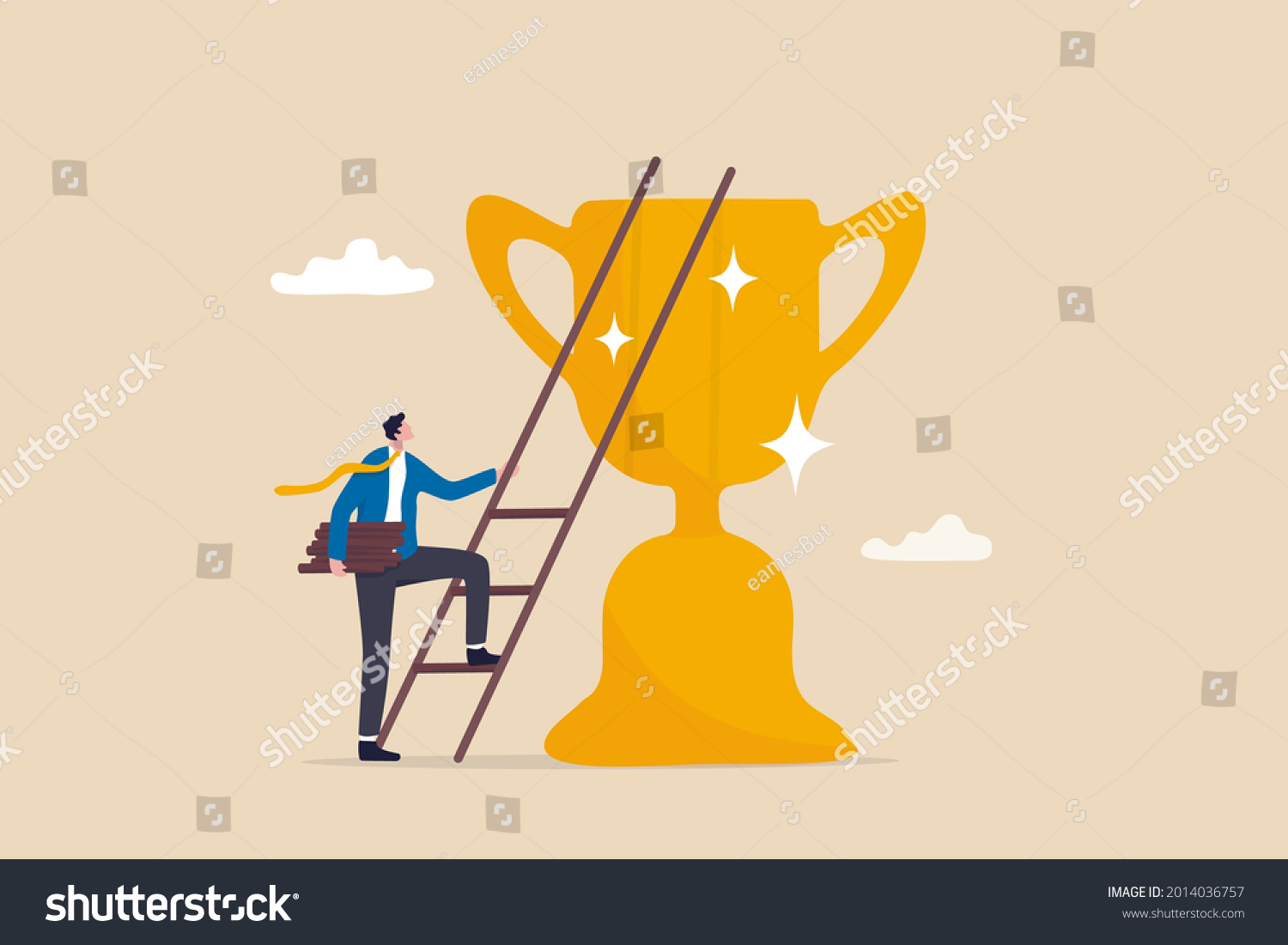 Building ladder to success strategy and plan to growing and achieve ...
