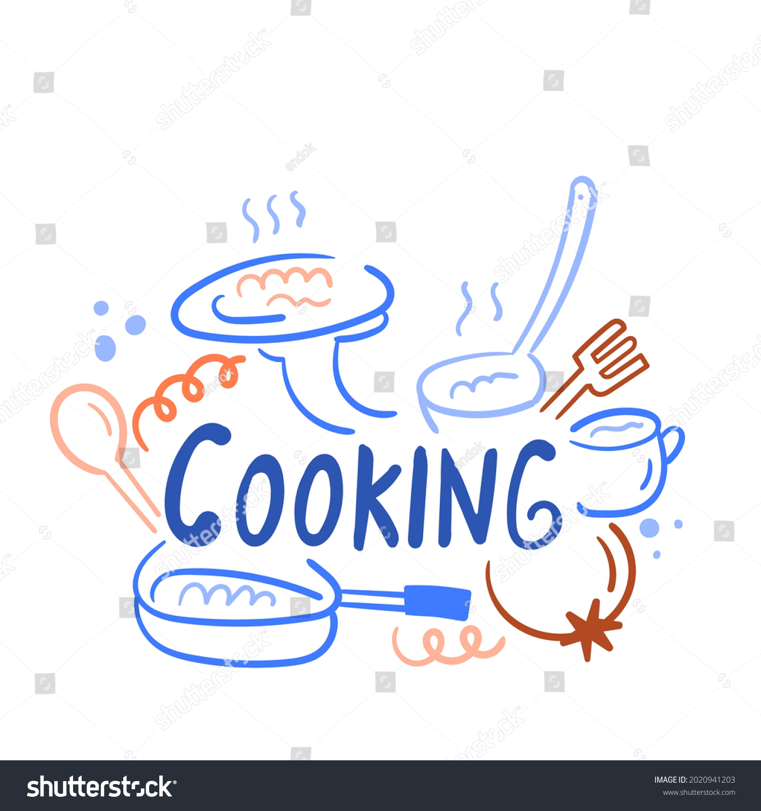cooking essay with ornaments ingredients and kitchen tools_站酷海洛_正版图片_视频 ...