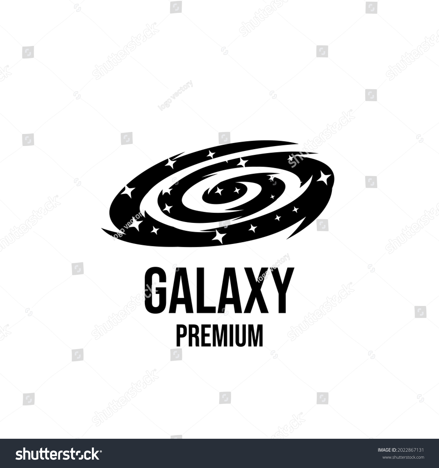 Galaxy logo icon design vector illustration_站酷海洛_正版图片_视频_字体_音乐素材交易平台_站酷旗下品牌