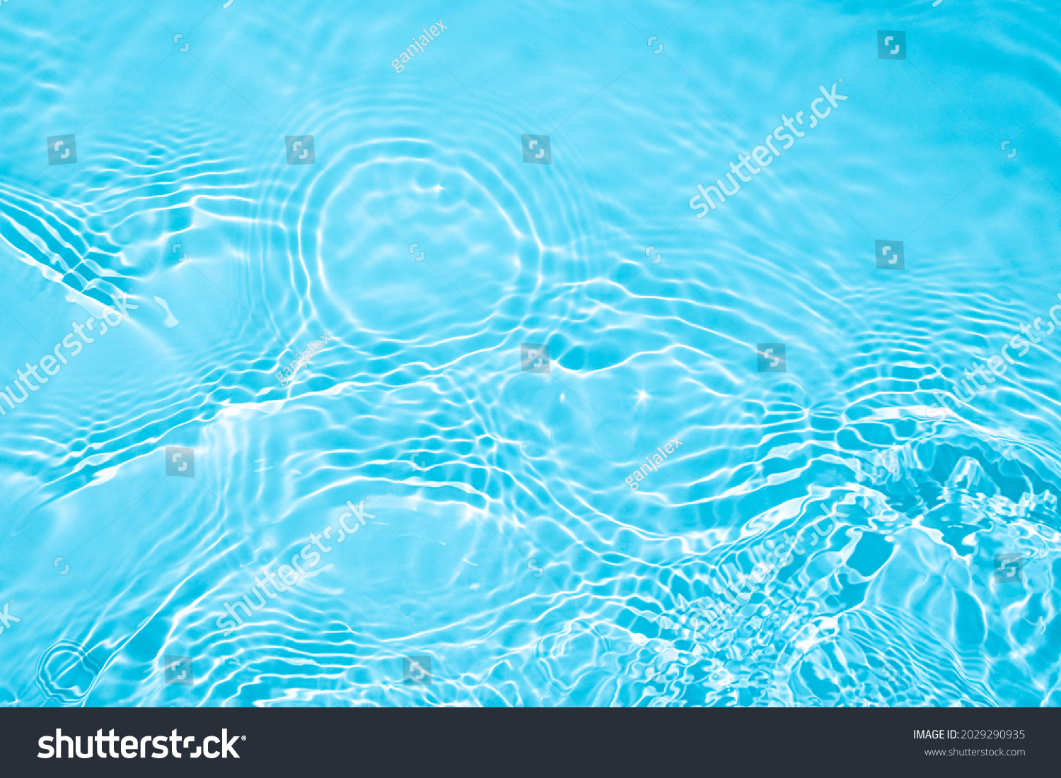 Desaturated transparent clear calm water surface texture with ripples ...