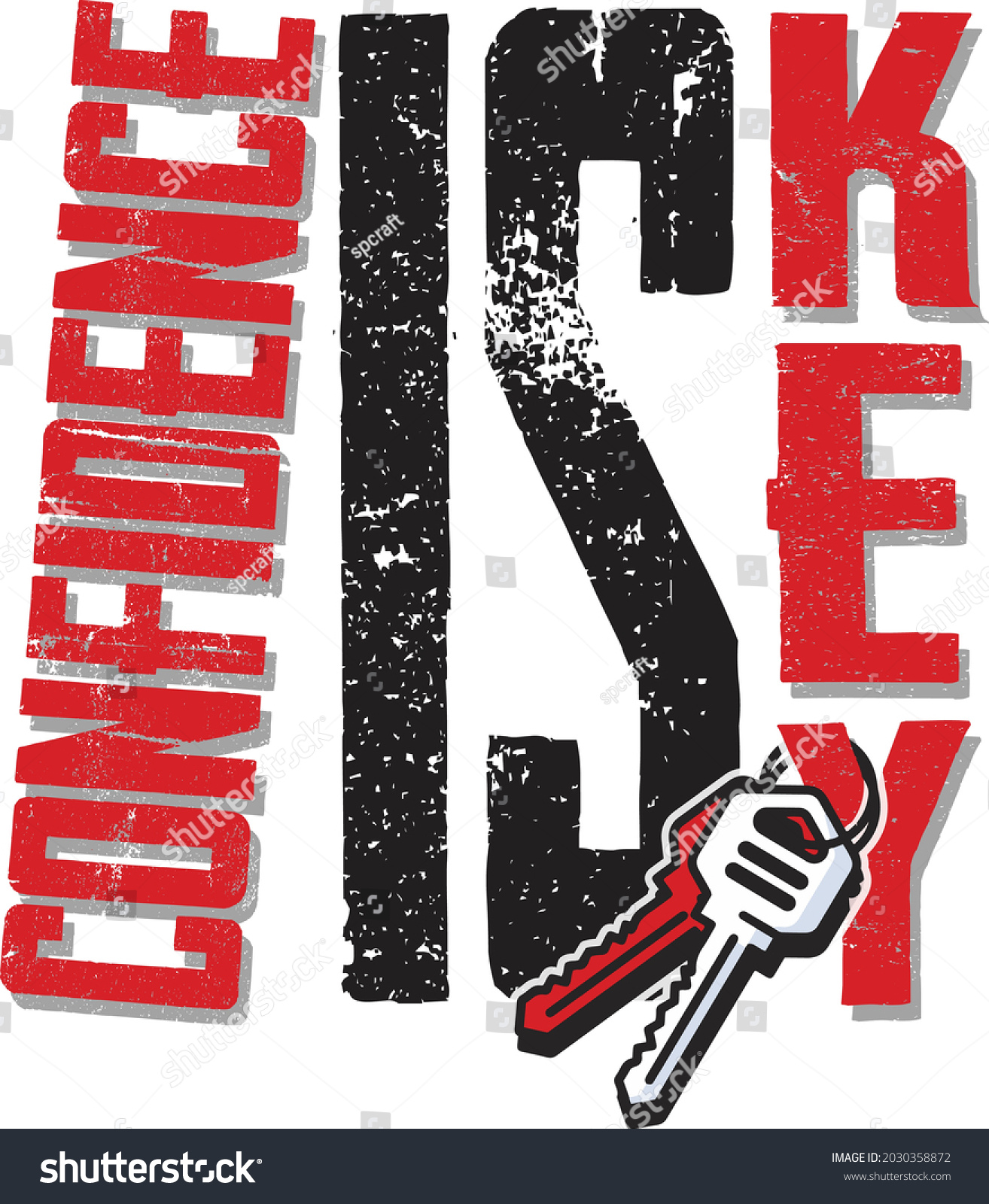 Confidence Is Key Typography Illustration for printing_站酷海洛_正版图片_视频_字体 ...