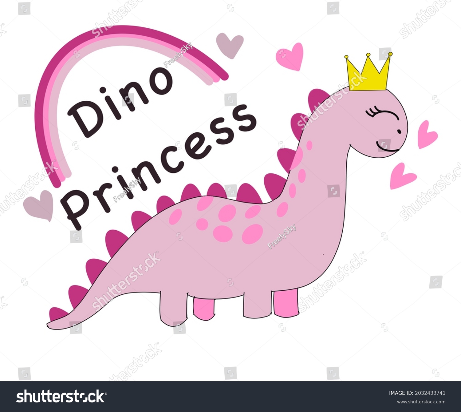Pink dinosaur princess.little girl birthday party._站酷海洛_正版图片_视频_字体_音乐素材 ...