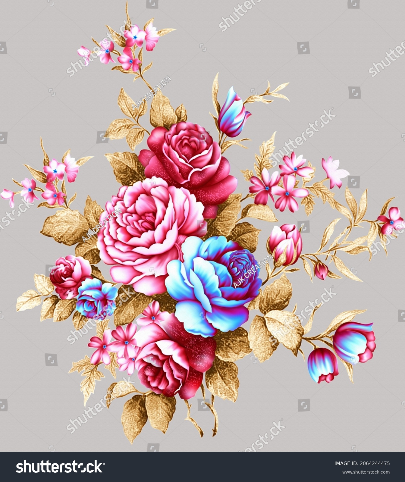 flower art work digital design drawing_站酷海洛_正版图片_视频_字体_音乐素材交易平台_站酷旗下品牌