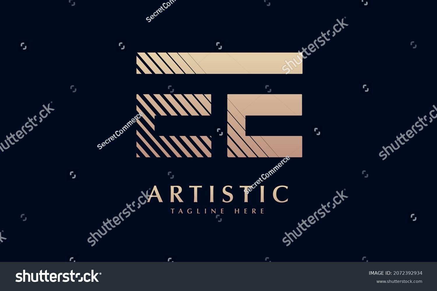 Alphabet EE or EE illustration monogram vector logo template_站酷海洛_正版图片 ...