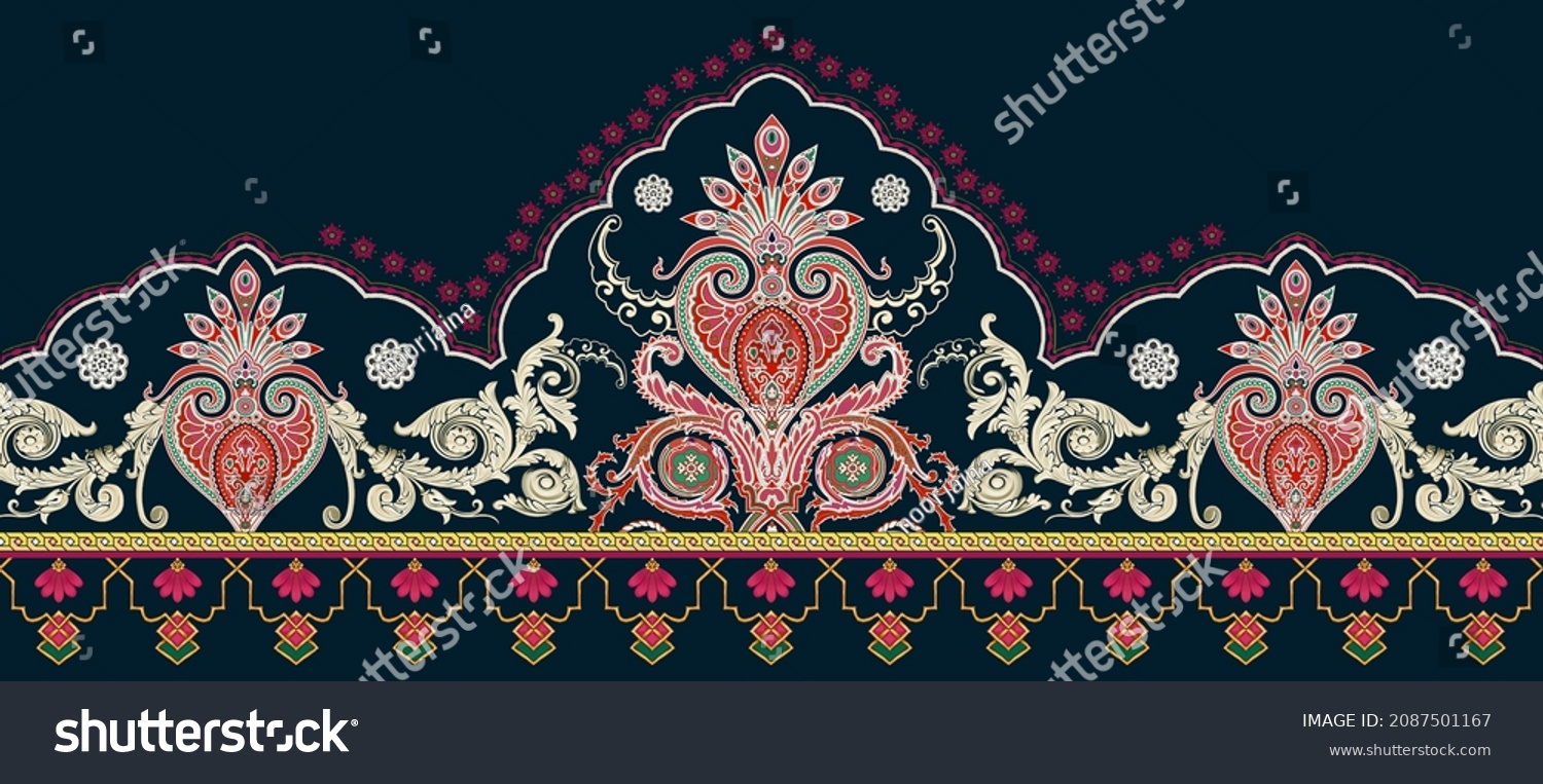 ornamental borders with different colors and variations designs_站酷海洛_正版 ...