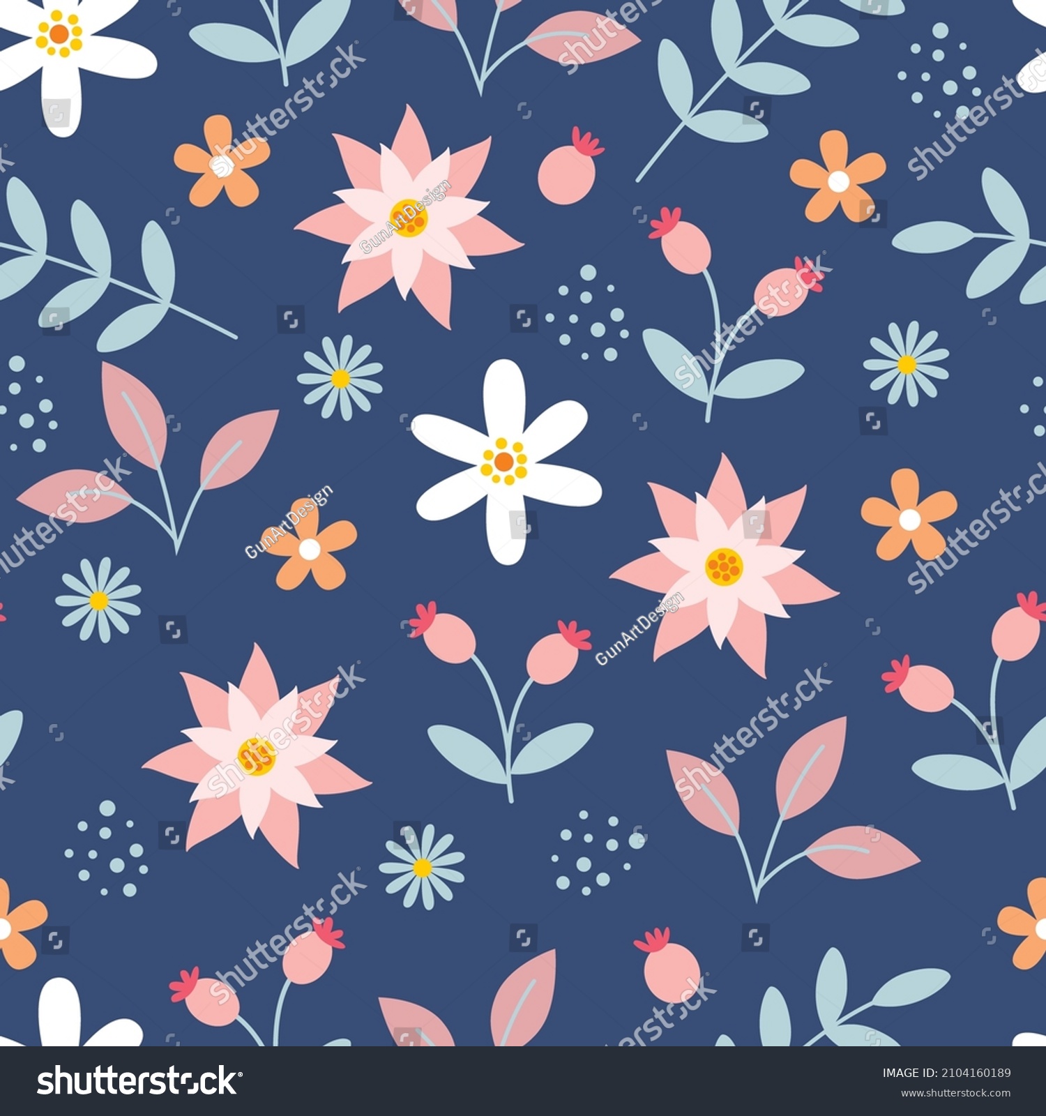 beautiful floral pattern for interior decor wallpaper cover fabric and ...