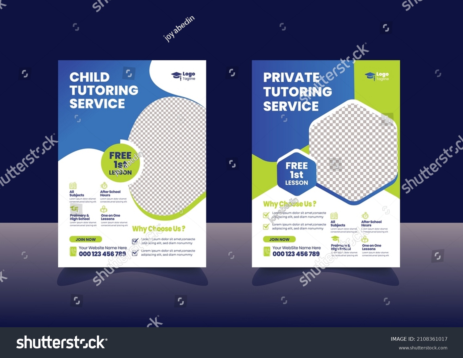 Online Tutoring Sessions Course Flyer Template Online Class Flyers ...